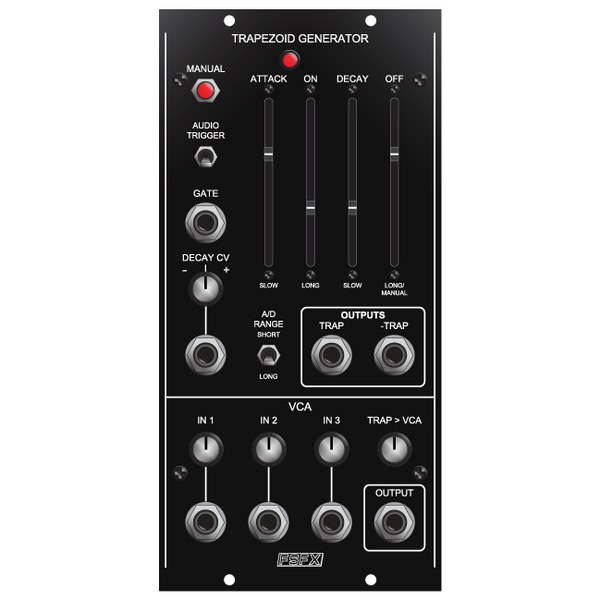 Trapezoid Generator / VCA – Free State FX